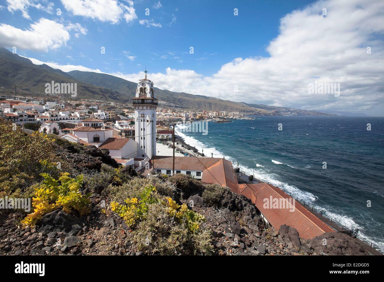 Spanien, Kanarische Inseln, Teneriffa Insel, Candelaria, Basilica de ...