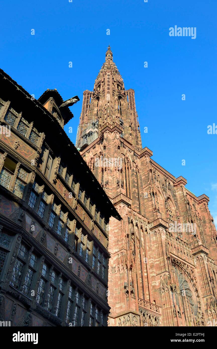 Frankreich-Bas-Rhin Straßburg Altstadt Weltkulturerbe von UNESCO-Place ...