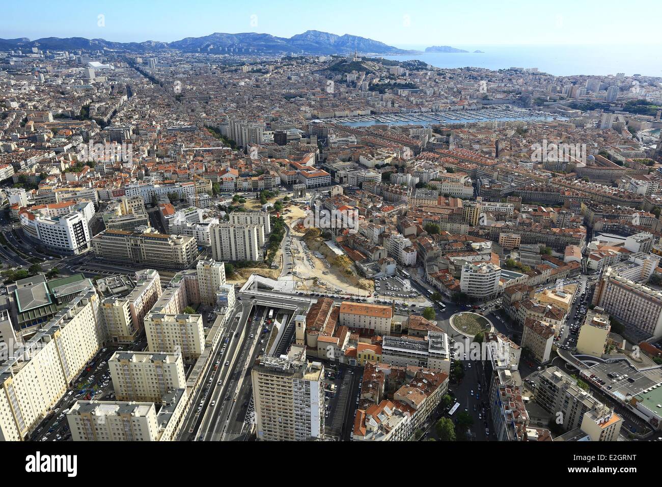 Bouches du Rhone in Frankreich Marseille europäische Hauptstadt der ...