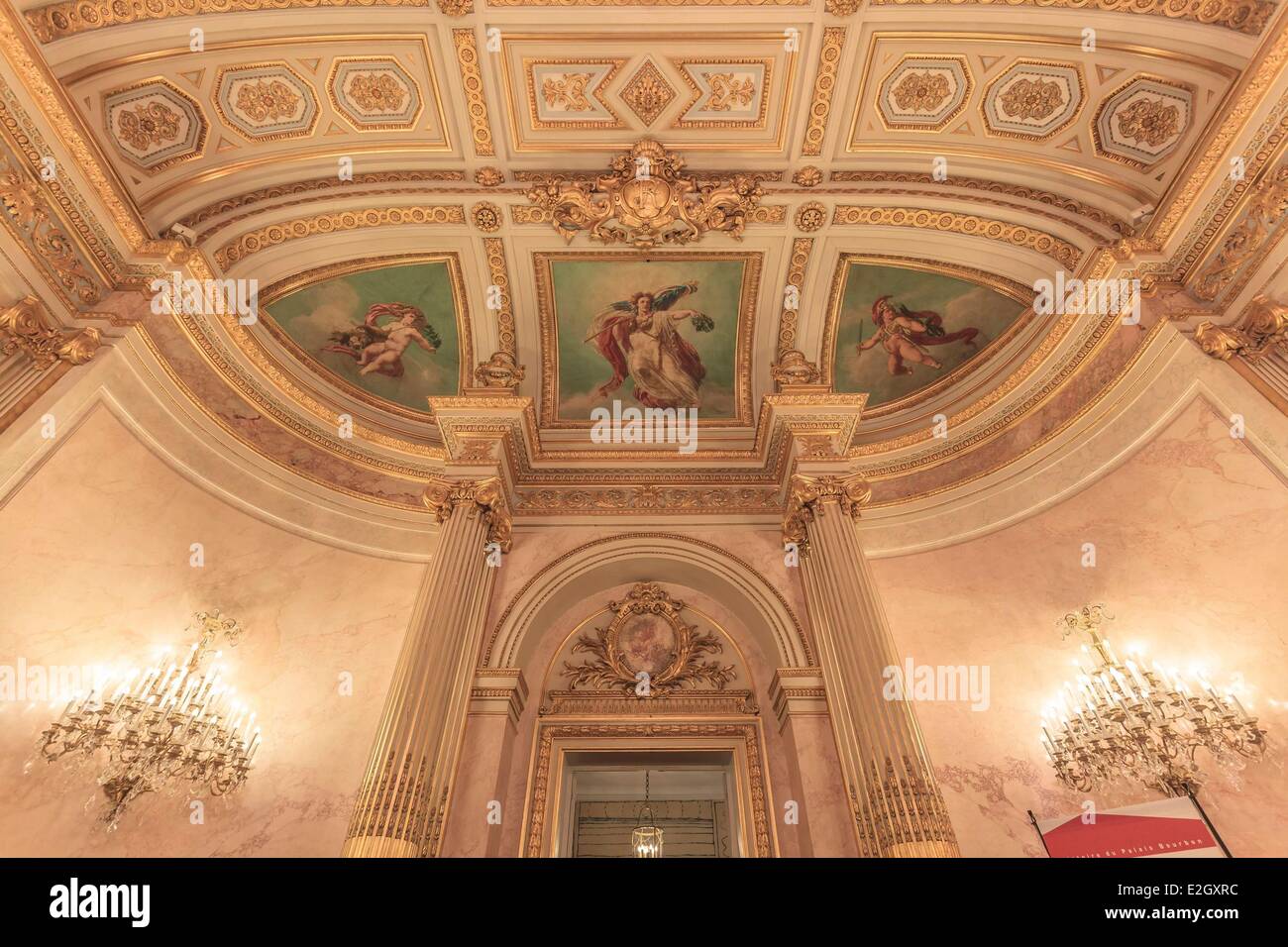 Frankreich Paris französische Nationalversammlung (Palais Bourbon ...