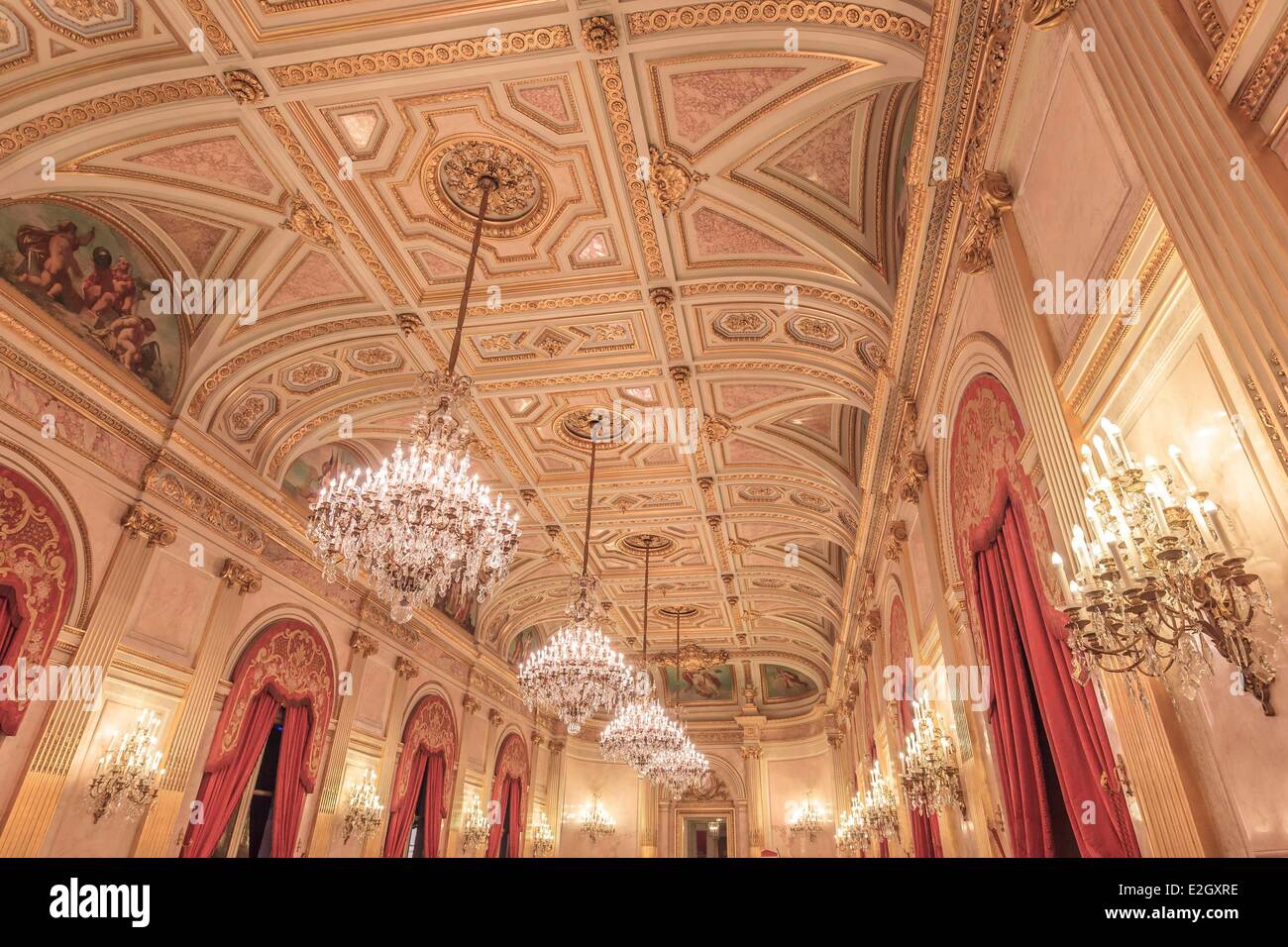 Frankreich Paris französische Nationalversammlung (Palais Bourbon ...