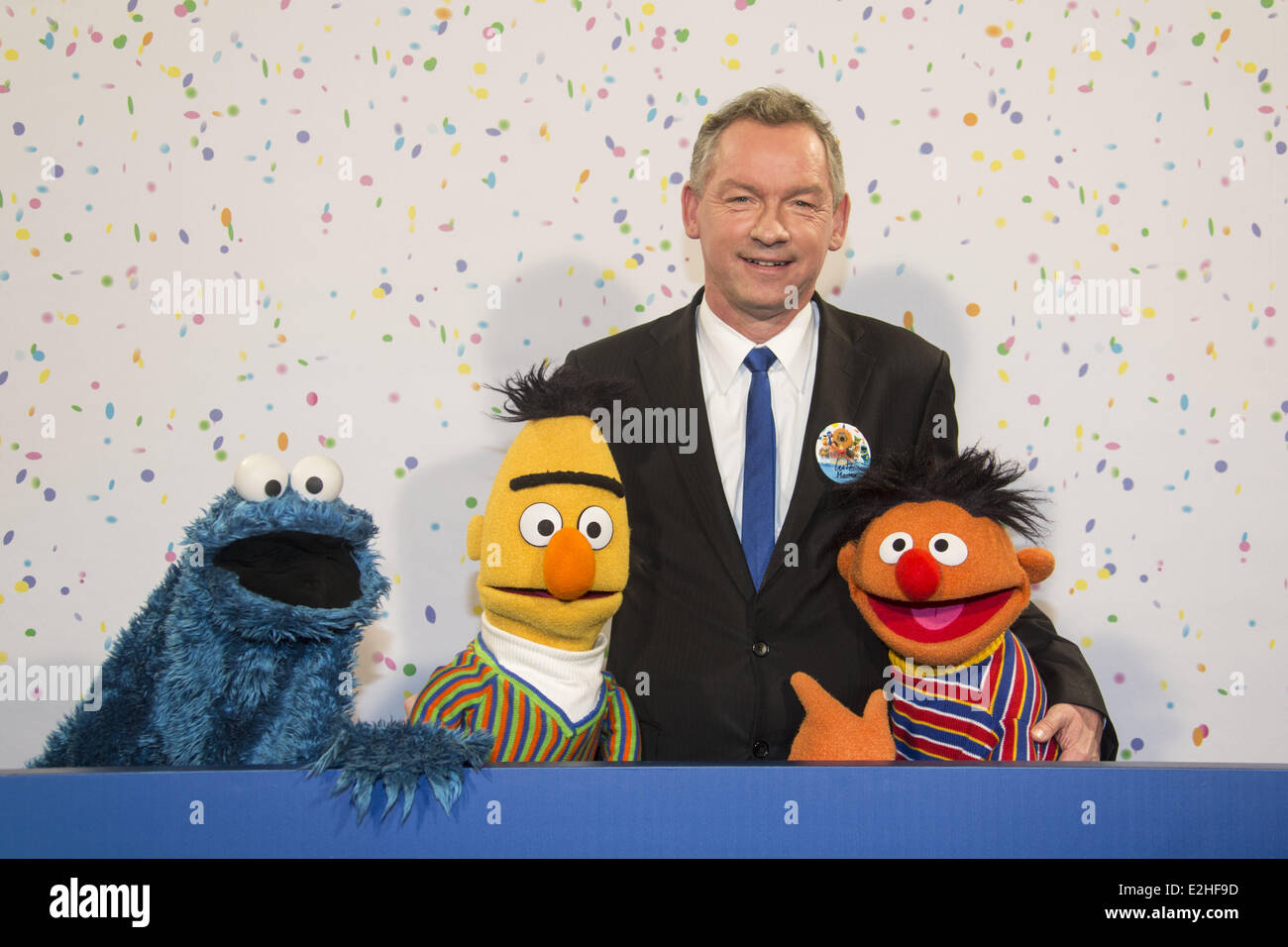 Kruemelmonster aka Krümelmonster, Bert, Lutz Marmor, Erni feiert den 40 ...