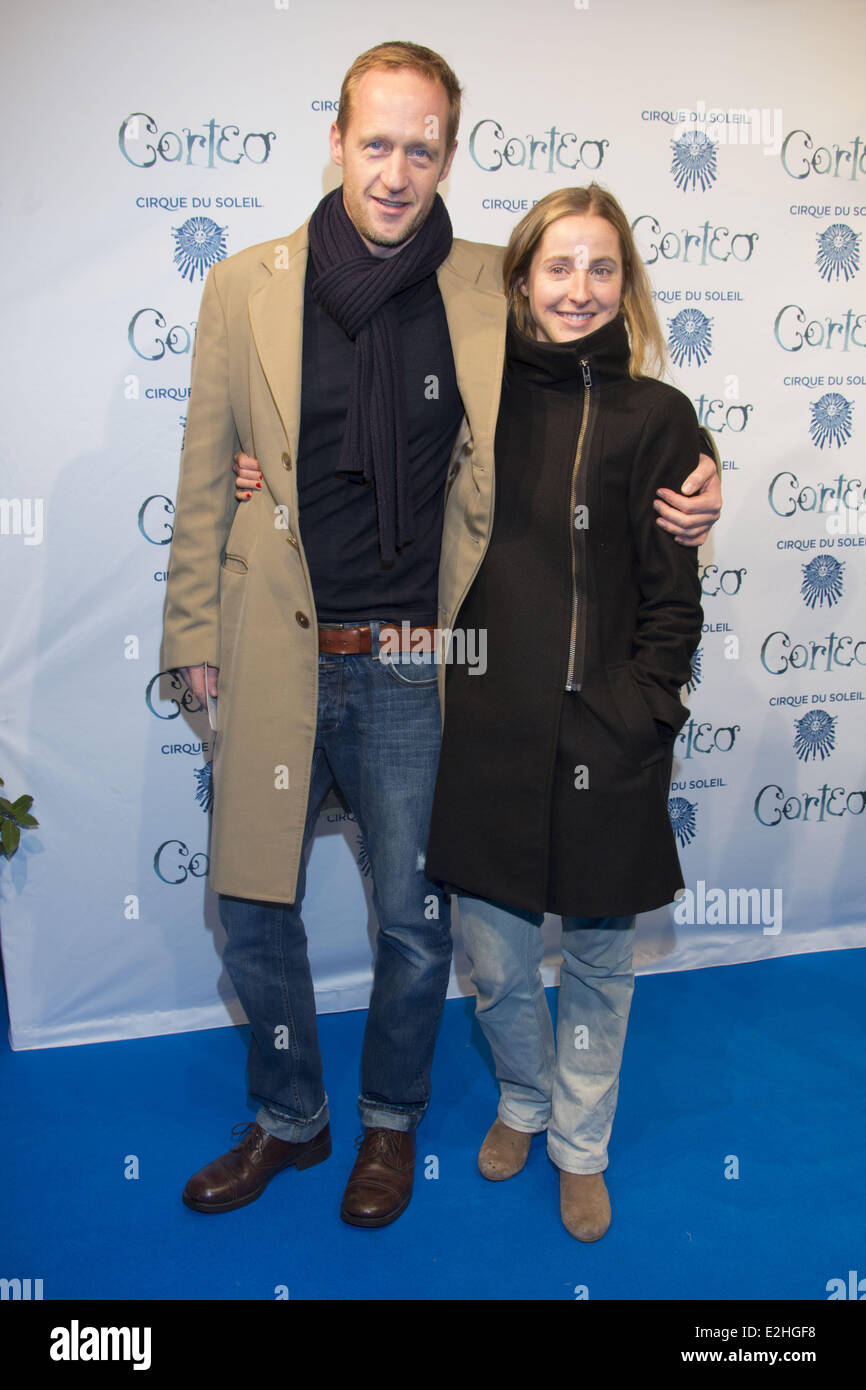 Stephan Kampwirth, Katharina Brandt bei der Premiere von Cirque Du ...