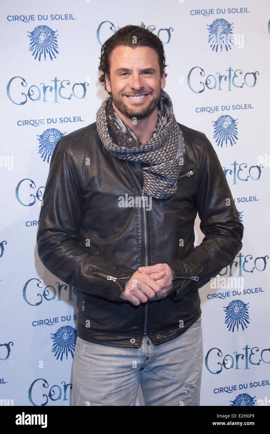 Stephan Luca bei der Premiere von Cirque Du Soleil neue show Chors im ...