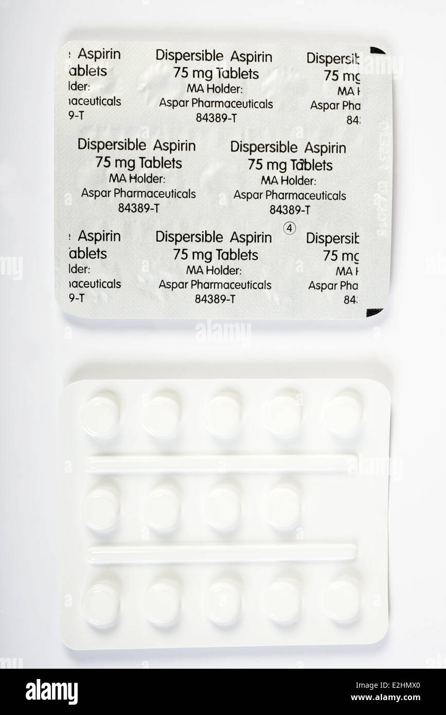 Dispergierbare aspirine -Fotos und -Bildmaterial in hoher Auflösung – Alamy
