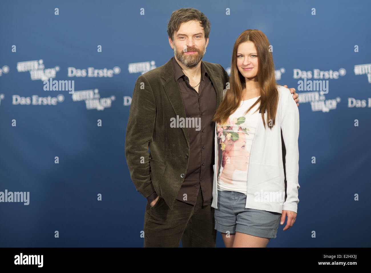 OLE Puppe, Josephine Schmidt bei einem Photocall zu ARD Fernsehserie ...