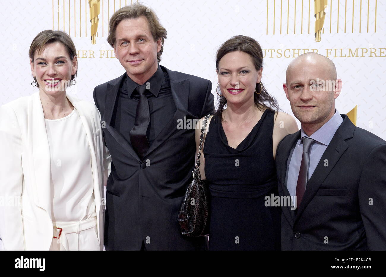 Christiane Paul, Thomas Heinze, Nina Kronjaeger und Juergen Vogel bei ...