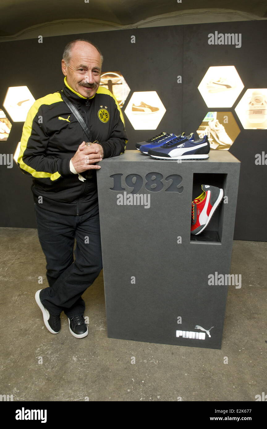 Helmut Fischer bei Puma und Sneaker Freaker laufen Buch launch-Party am ...