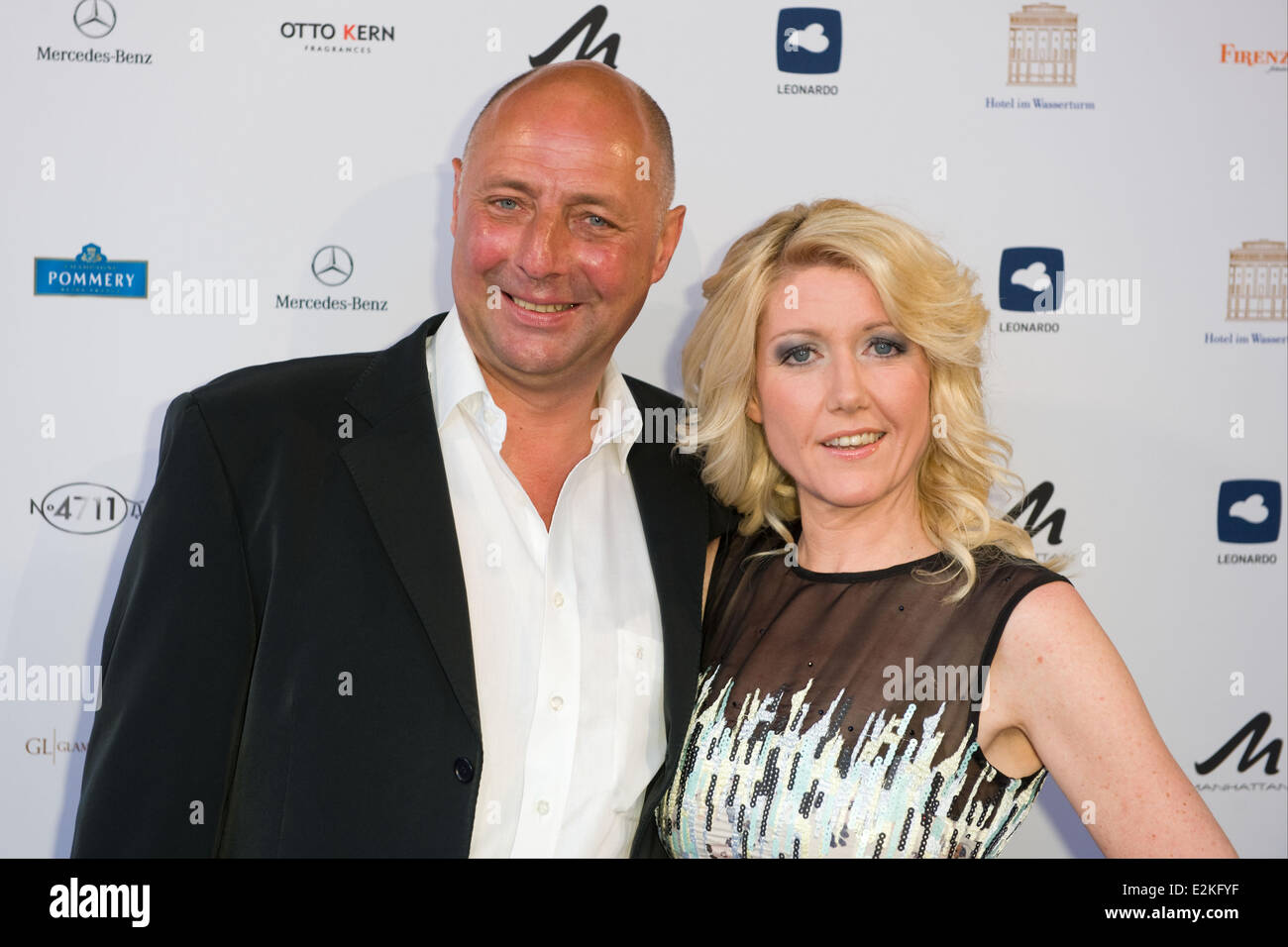 Peter Lewandowski, Corinna Busch bei der Präsentation des neuen ...