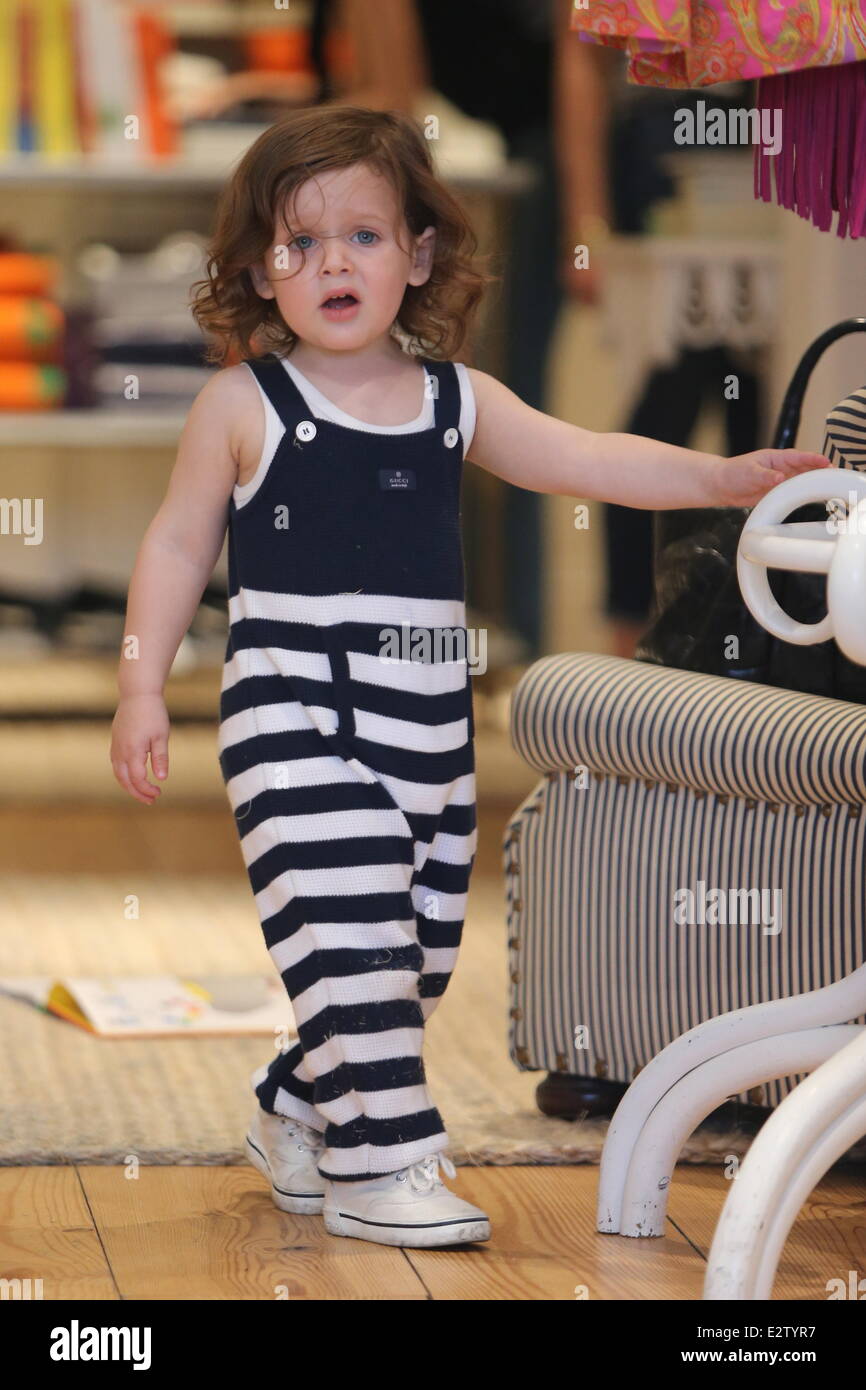 Rachel Zoe und ihres Sohnes Skyler Berman einkaufen gehen bei Ralph ...