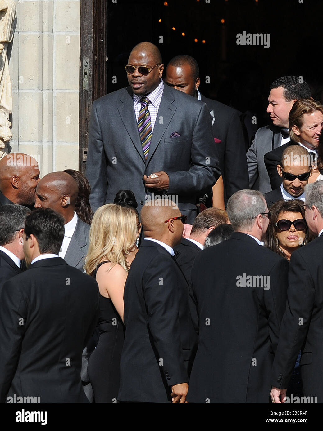 Gäste besuchen die Trauung von Basketball-Superstar Michael Jordan und ...
