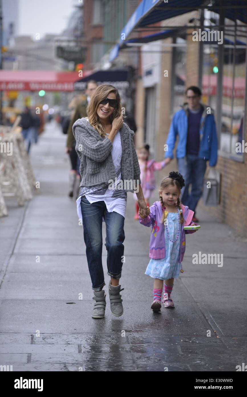 Sarah Jessica Parker und ihr Mann Matthew Broderick Tabitha und Marion ...