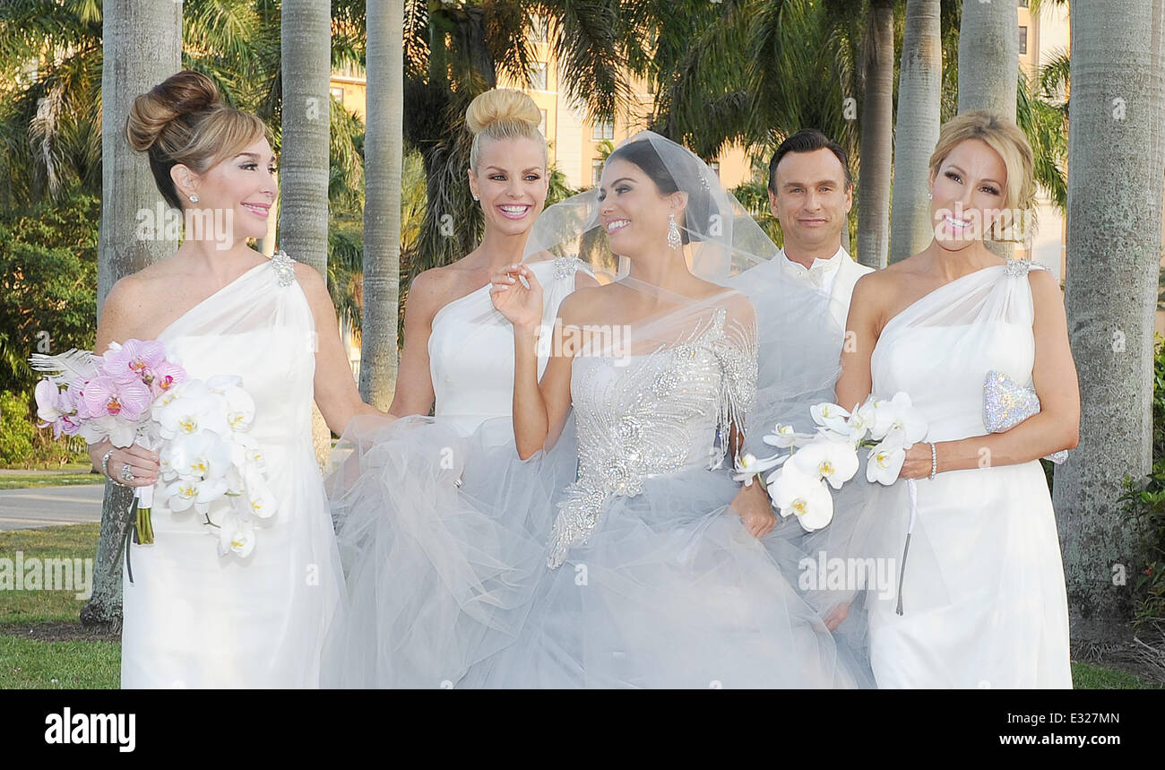 Adriana De Moura und Frederic Marq heirateten heute (17.05.2013) mit ...