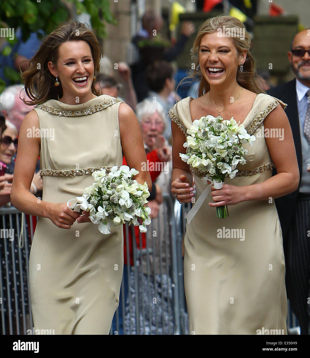Die Hochzeit von Thomas van Straubenzee und Lady Melissa Percy in St ...