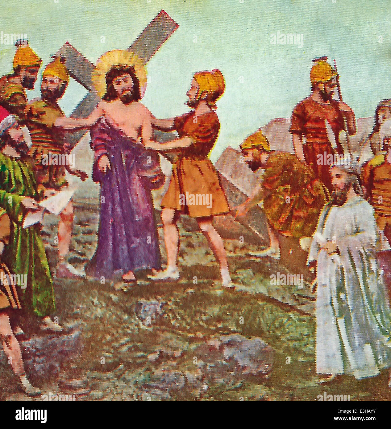 Jesus christ crucified painting -Fotos und -Bildmaterial in hoher Auflösung - Seite 3 - Alamy