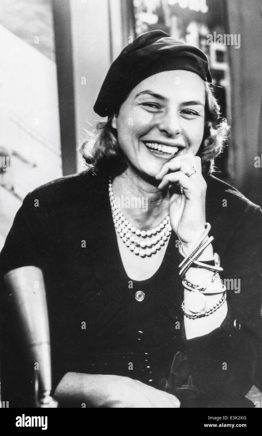 Ingrid bergman -Fotos und -Bildmaterial in hoher Auflösung – Alamy