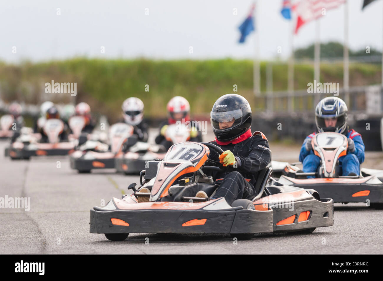 Go Kart Side View Stockfotos und -bilder Kaufen - Alamy