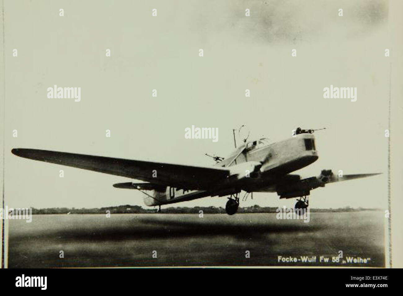 Focke-Wulf Fw 58 Stockfotografie - Alamy