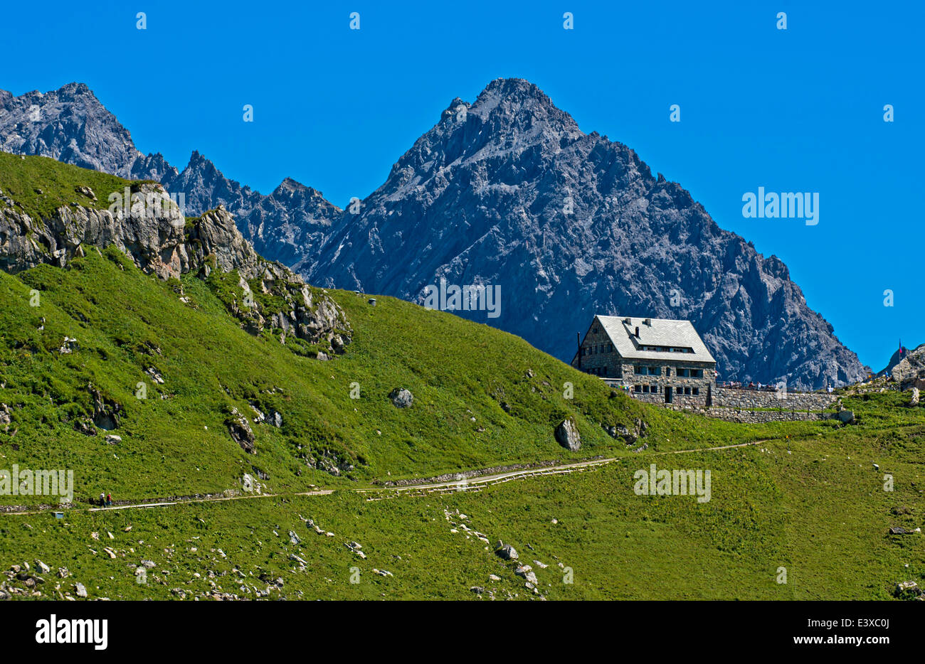 Alpine landscape principality liechtenstein -Fotos und -Bildmaterial in ...
