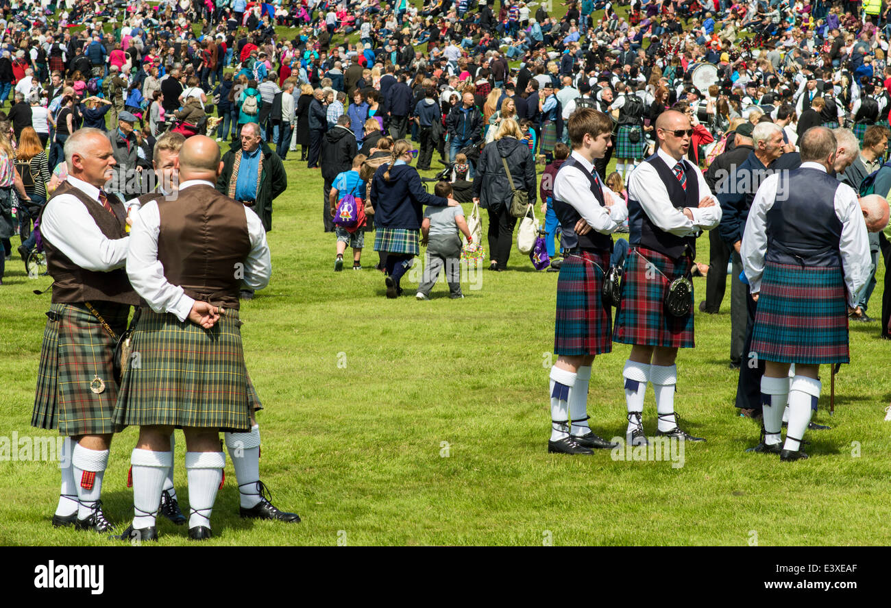 Band In Kilts Stockfotos und -bilder Kaufen - Alamy