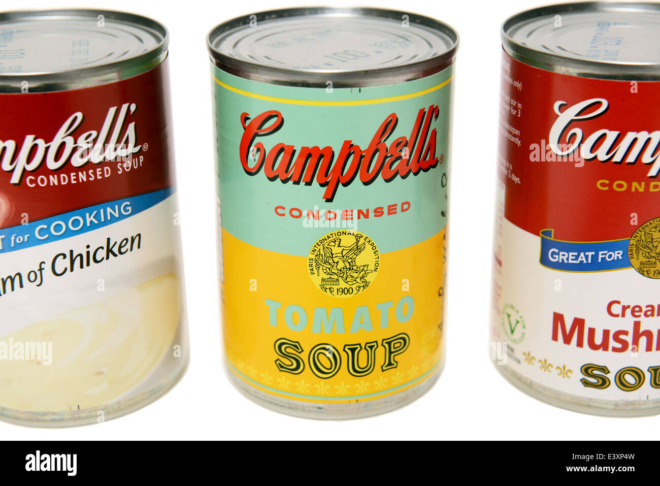 Pop Art Soup Cans Stockfotos & Pop Art Soup Cans Bilder - Alamy