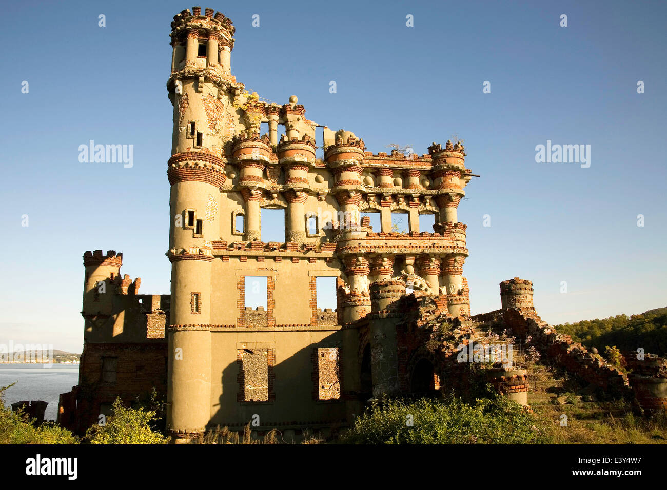 Bannerman Insel Burg Armory und Residenz, Pollepel Insel, Hudson ...