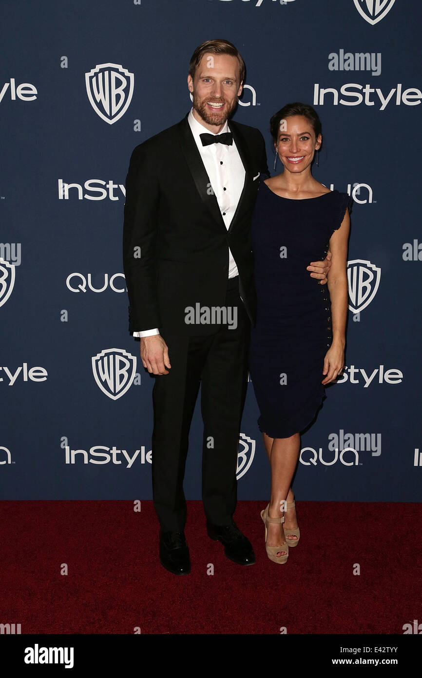 Prominente besuchen die 15. jährlichen Warner Bros und InStyle Golden ...