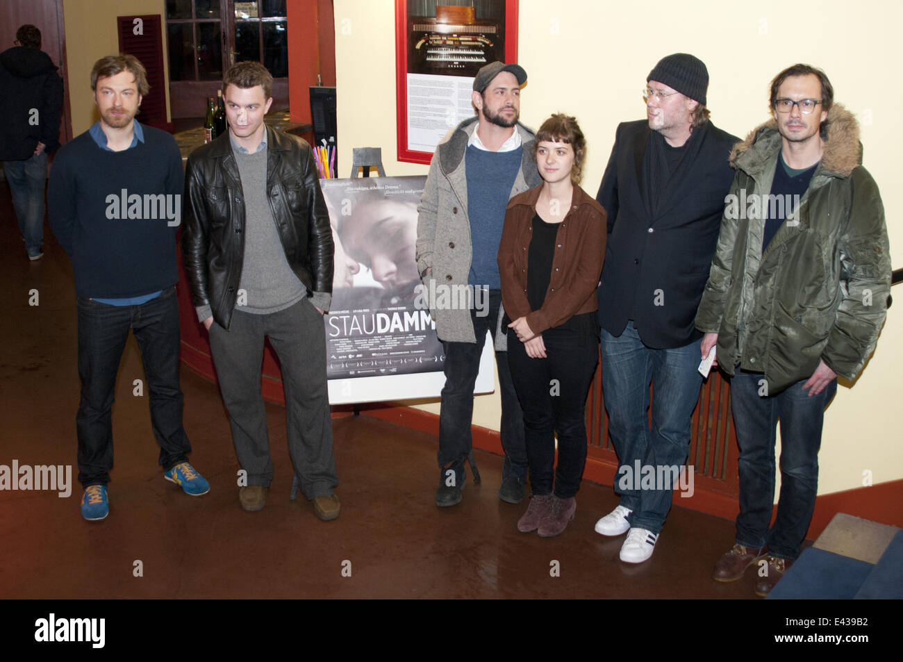 Premiere von "Staudamm" Film im Babylon Kino Featuring: Thomas Sieben ...