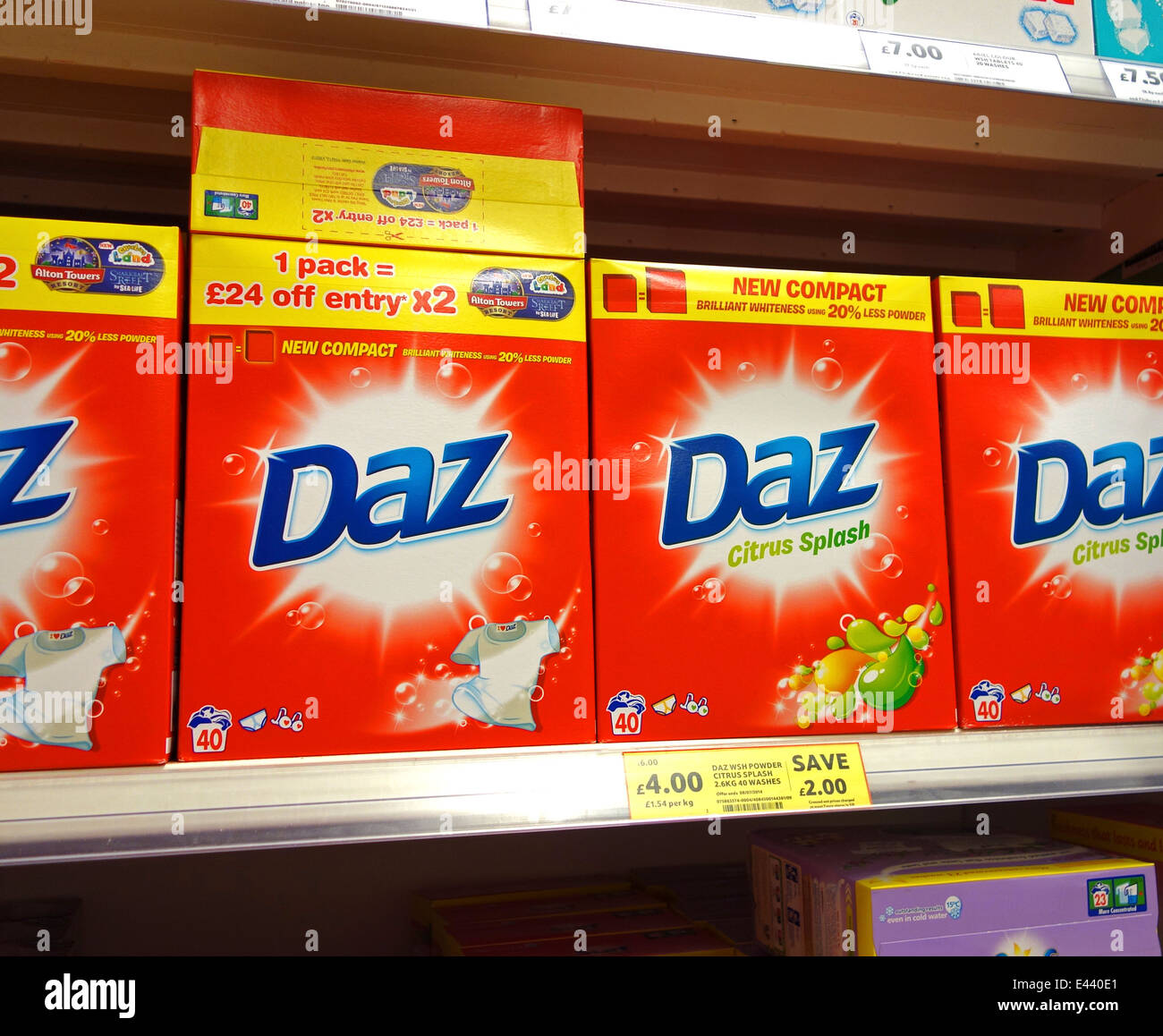 Daz waschpulver -Fotos und -Bildmaterial in hoher Auflösung – Alamy