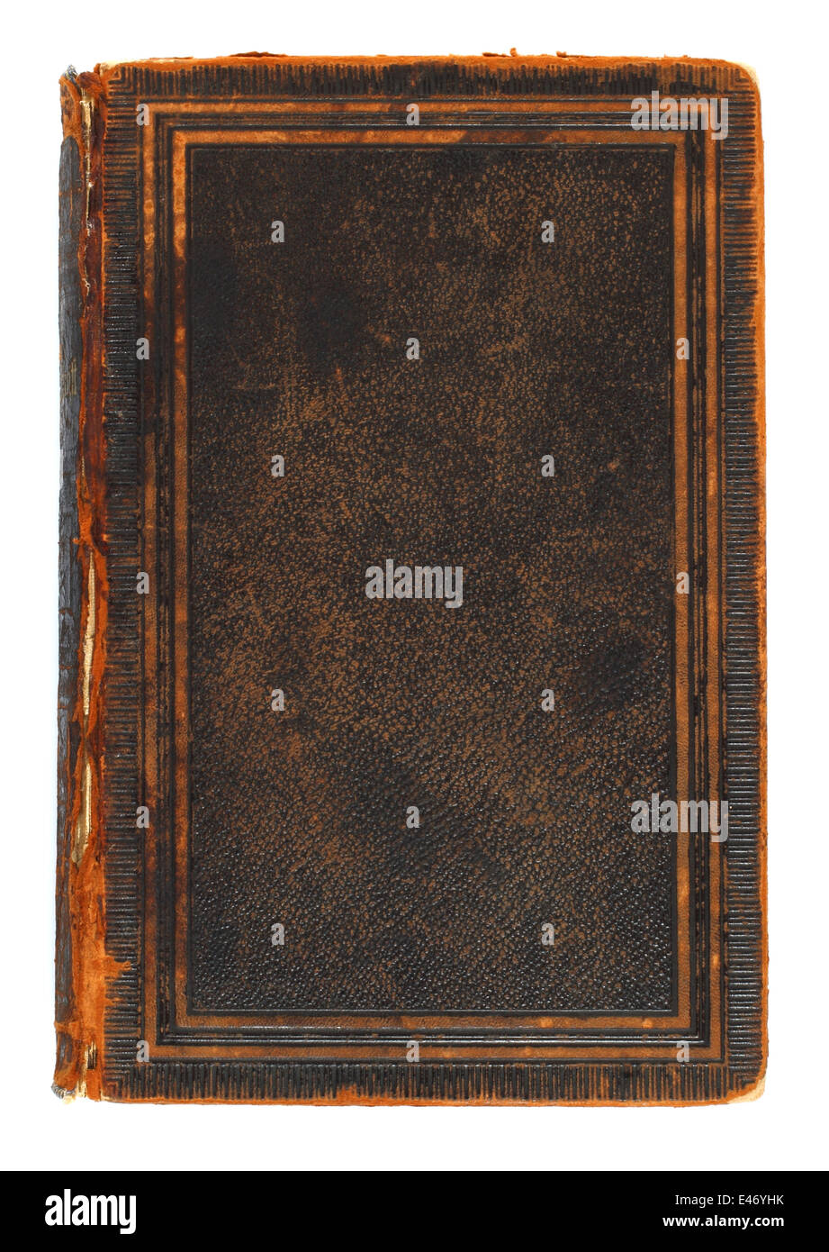Old book cover -Fotos und -Bildmaterial in hoher Auflösung – Alamy