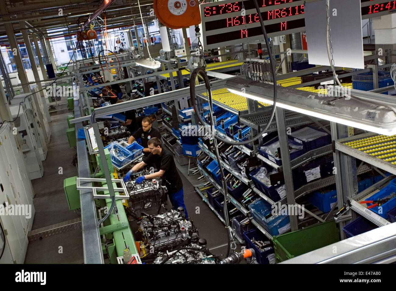 Mercedes-Benz Werk Berlin Stockfotografie - Alamy