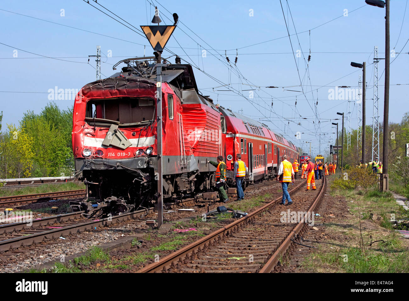 Zug unfall -Fotos und -Bildmaterial in hoher Auflösung – Alamy