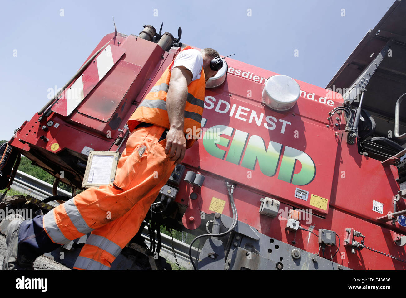 Autobahn construction -Fotos und -Bildmaterial in hoher Auflösung - Seite 3 - Alamy
