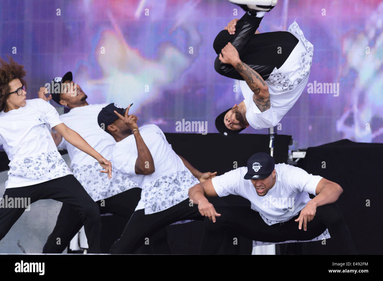 London, UK, 07.06.2014: Vielfalt spielen Britische Sommerzeit Hyde Park ...