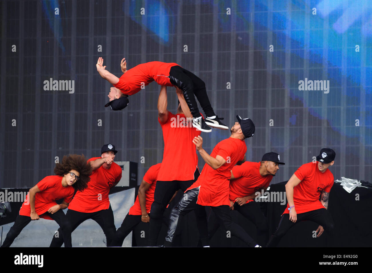 London, UK, 07.06.2014: Vielfalt spielen Britische Sommerzeit Hyde Park ...