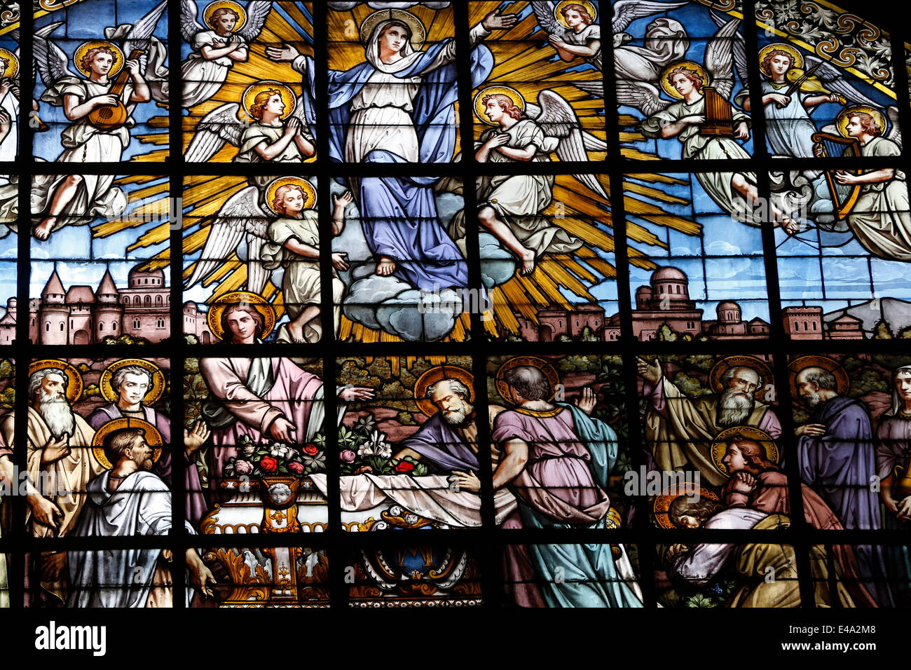 Stained glass by didron of paris -Fotos und -Bildmaterial in hoher ...