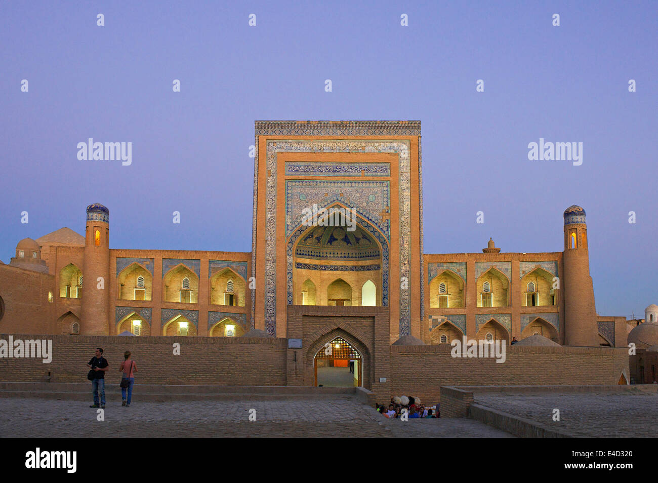 Muhammad Rahim Khan Madrasa, Itchan-Kala, Chiwa, Usbekistan ...