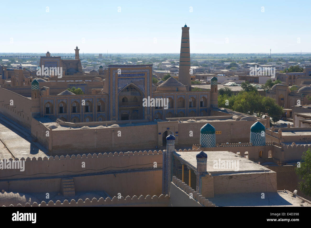 Altstadt mit Medrese von Muhammad Rahim Khan II, Itchan Kala, Chiwa ...