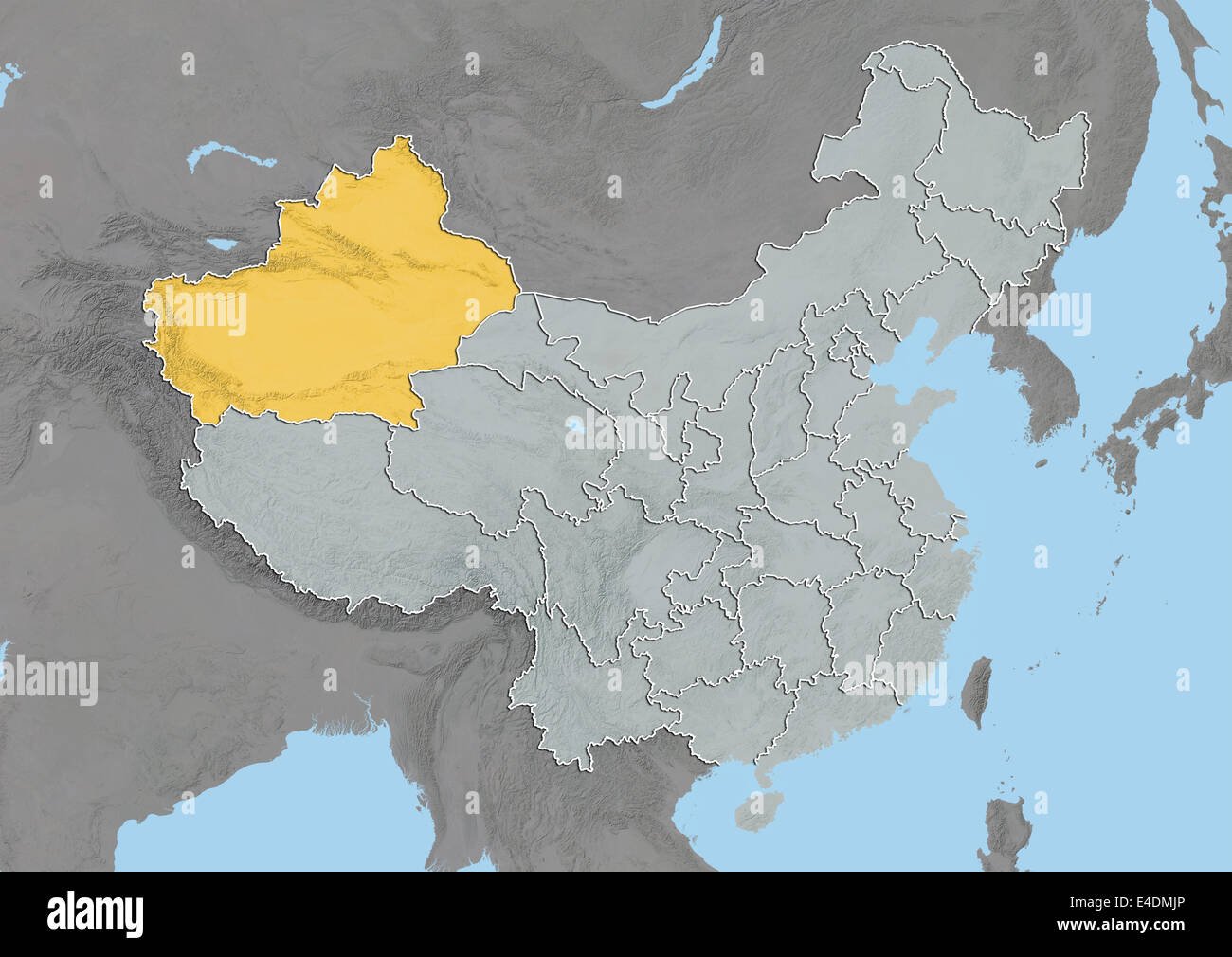China karte region -Fotos und -Bildmaterial in hoher Auflösung – Alamy