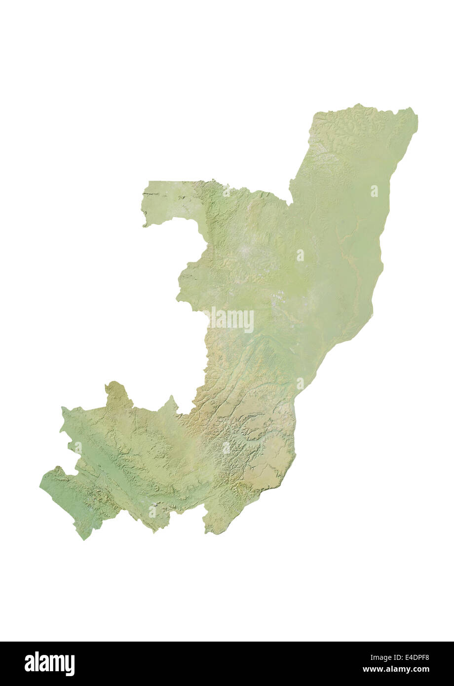 Kongo map Ausgeschnittene Stockfotos und -bilder - Alamy