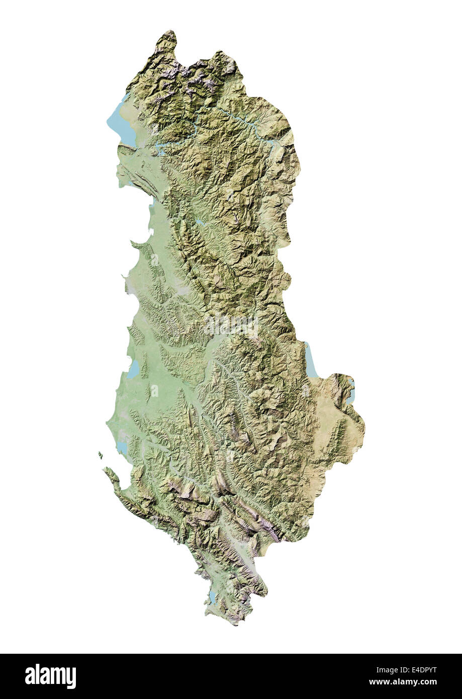 Relief map albania relief -Fotos und -Bildmaterial in hoher Auflösung – Alamy
