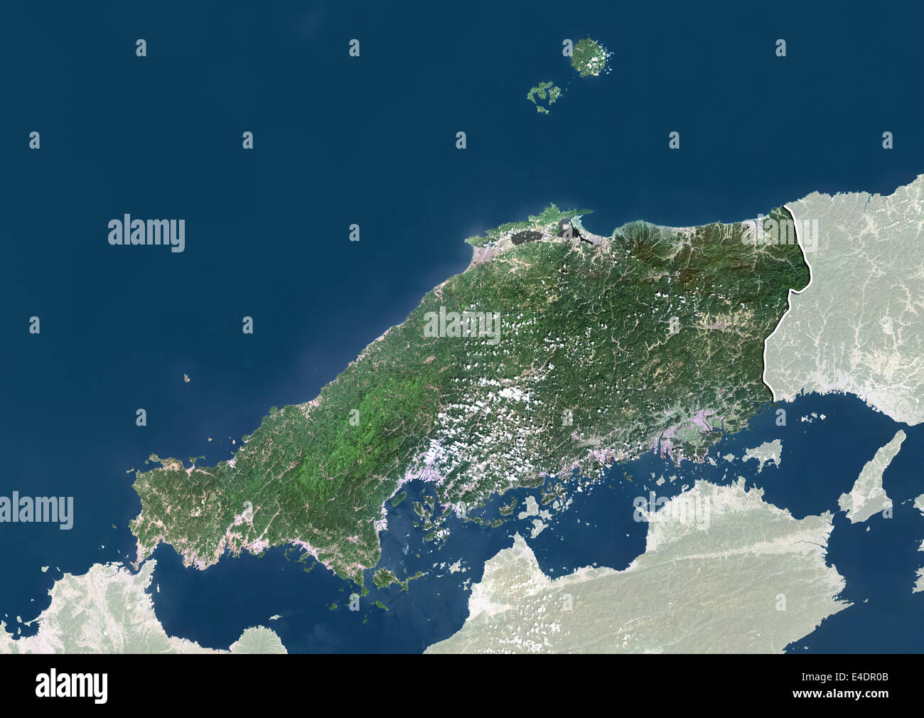 Satellite view of honshu -Fotos und -Bildmaterial in hoher Auflösung – Alamy