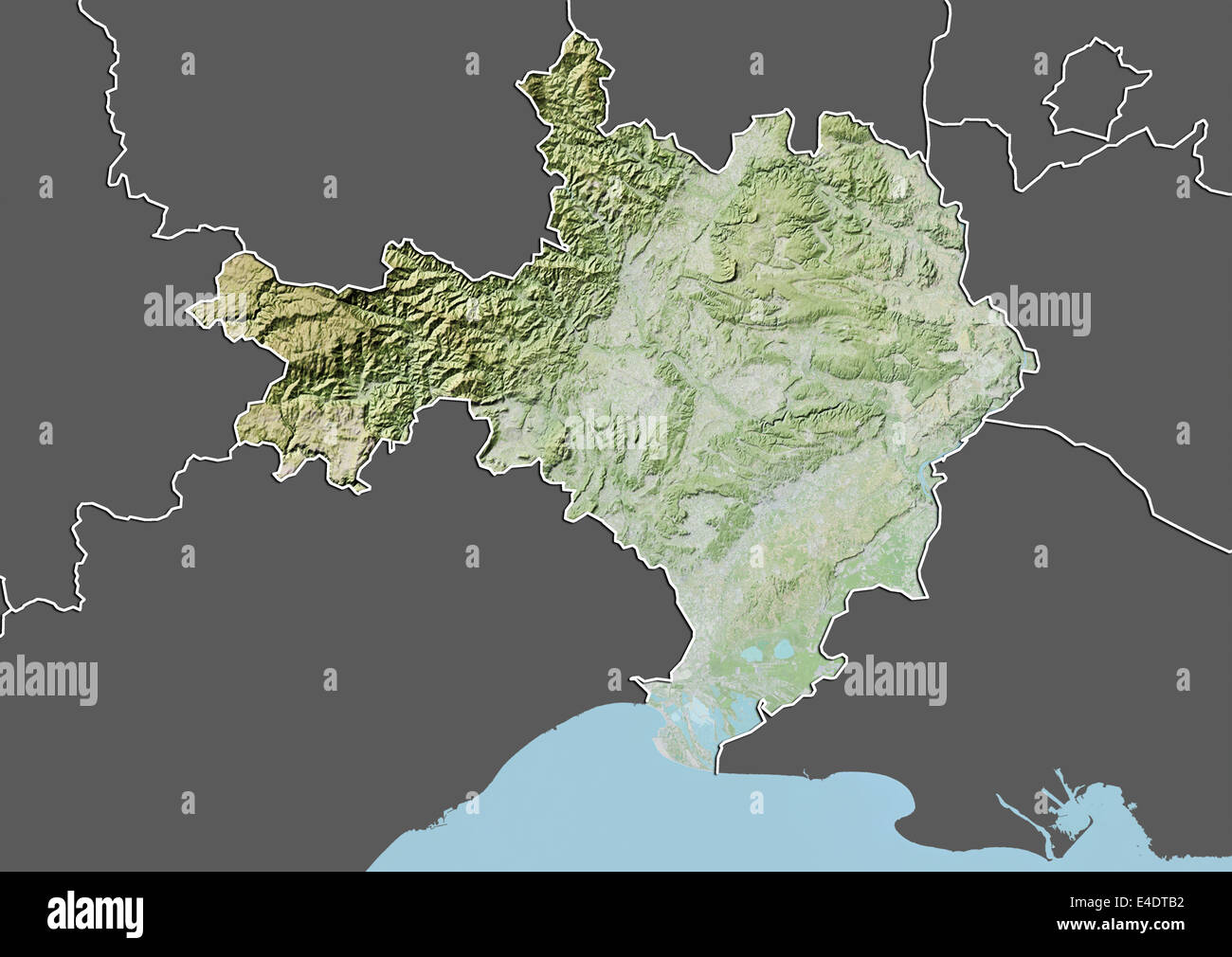 Gard map -Fotos und -Bildmaterial in hoher Auflösung – Alamy