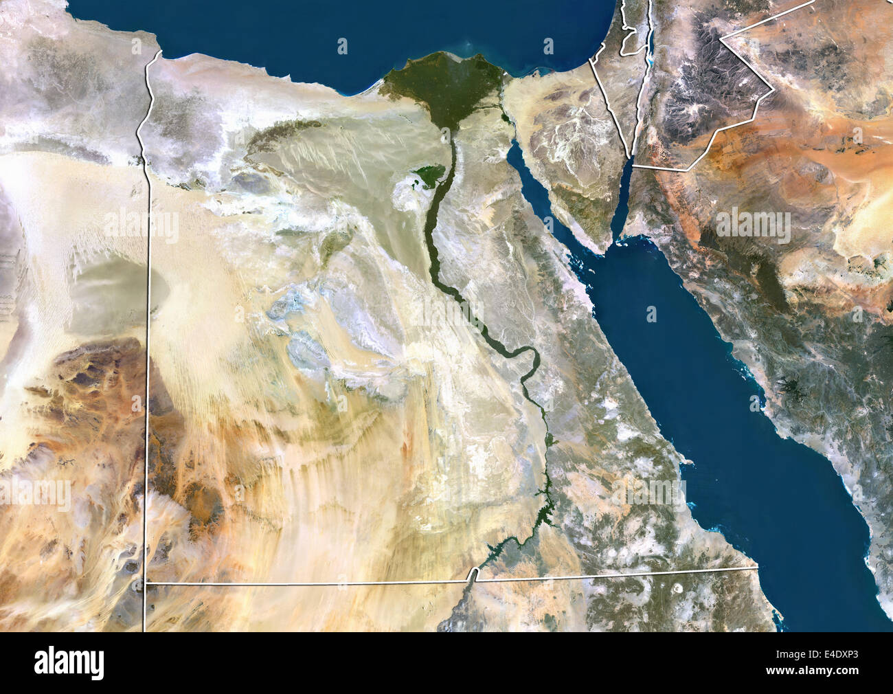 Egypt map -Fotos und -Bildmaterial in hoher Auflösung – Alamy