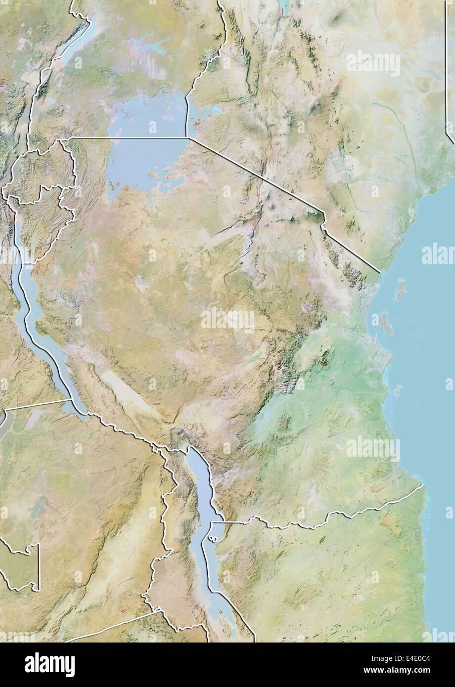 Great rift valley map -Fotos und -Bildmaterial in hoher Auflösung – Alamy