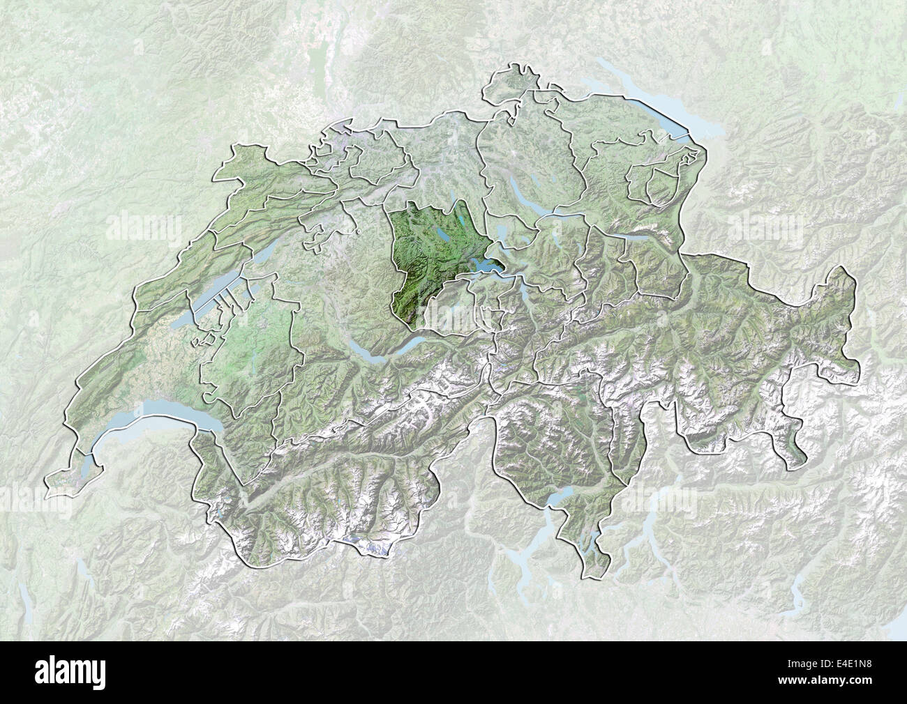 Luzern map -Fotos und -Bildmaterial in hoher Auflösung – Alamy