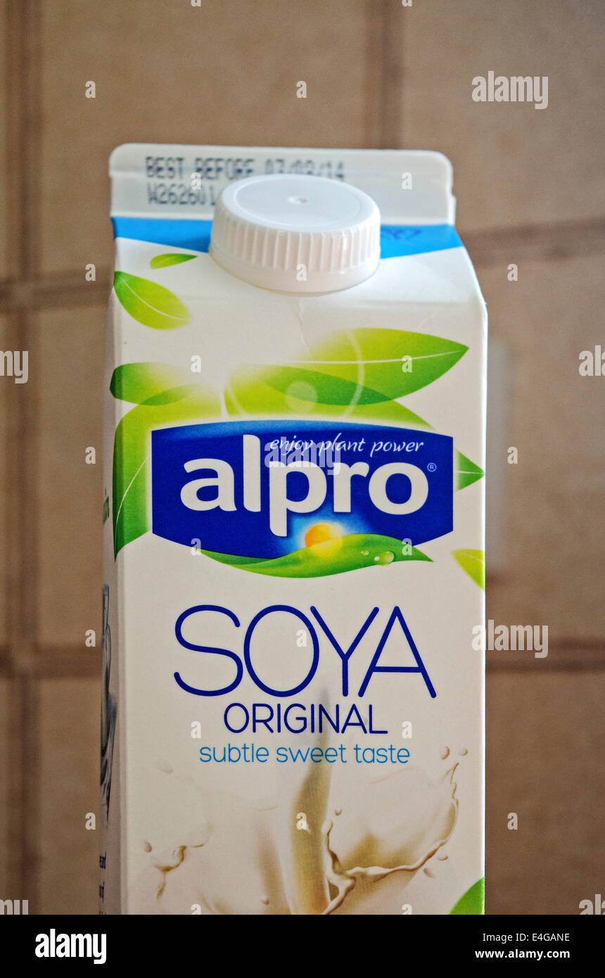 Alpro Soja Stockfotos und -bilder Kaufen - Alamy