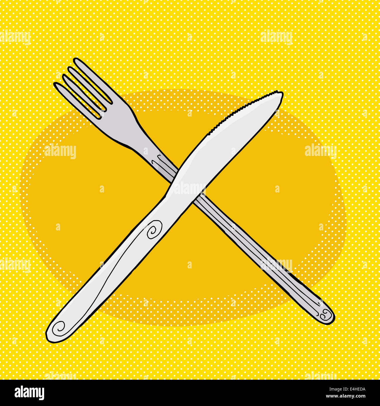 Cartoon messer -Fotos und -Bildmaterial in hoher Auflösung – Alamy