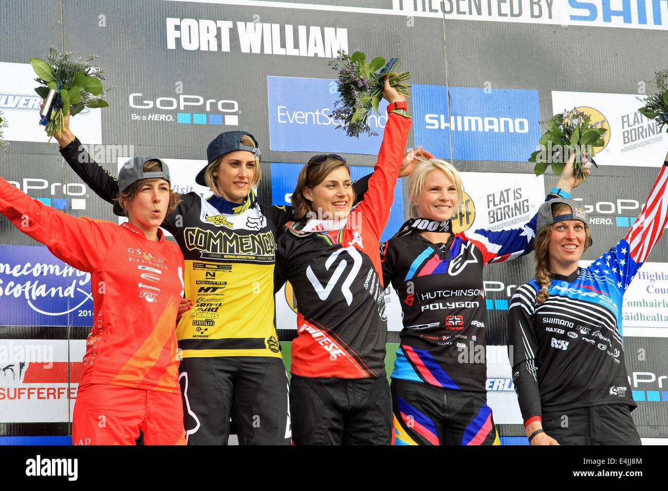Frauen Podium v.l.n.r.: Emilie Siegenthaler, Myriam Nicole, Emmeline ...
