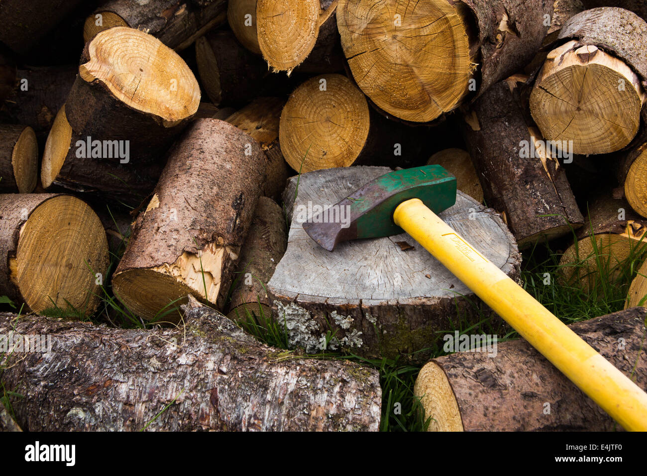 Axt bereit -Fotos und -Bildmaterial in hoher Auflösung – Alamy